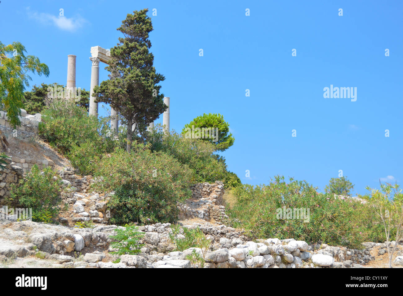 Phoenician town of Byblos, Lebanon, inhabited continuously for 7000 ...