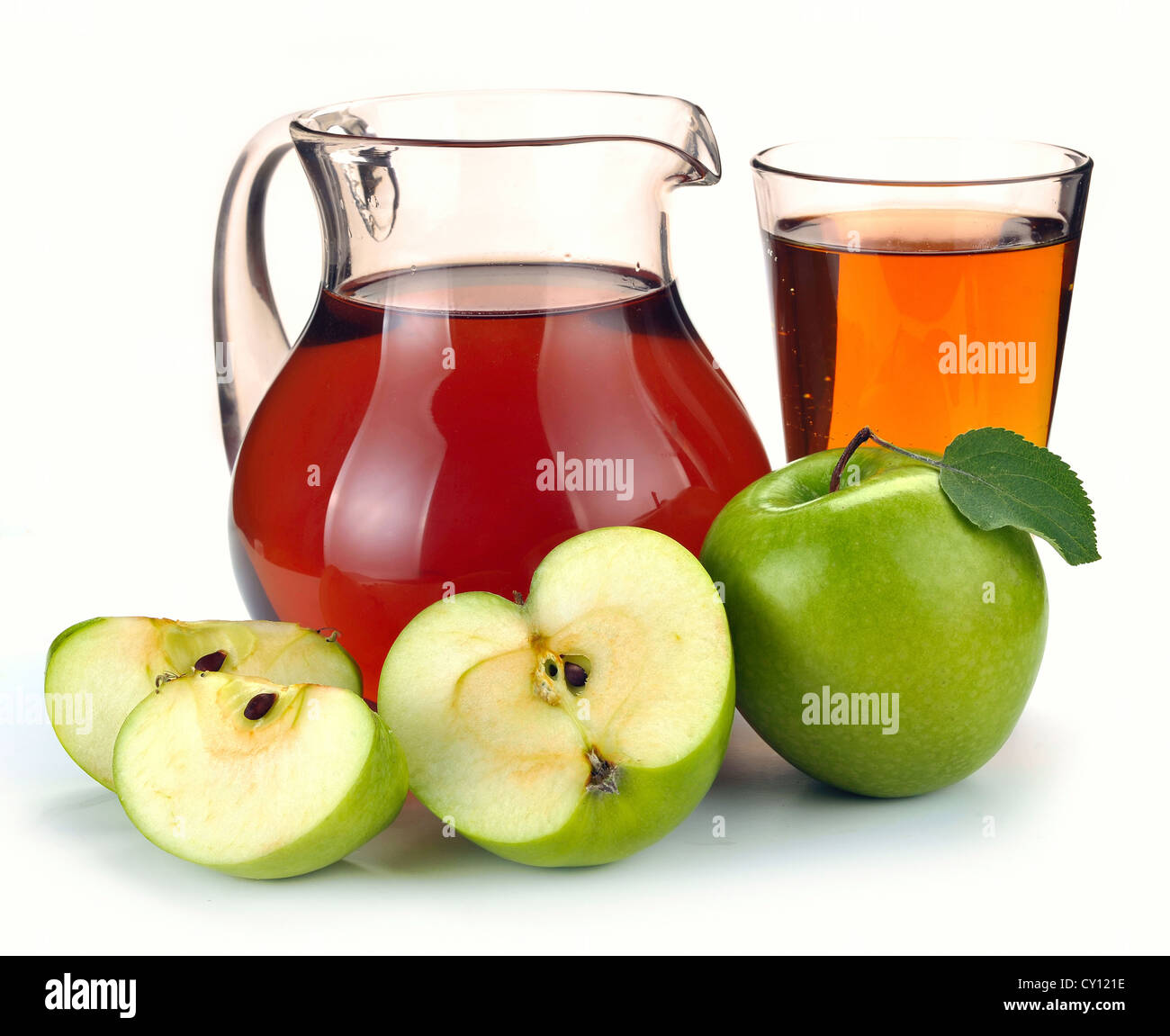 Apple in glassware hi-res stock photography and images - Alamy
