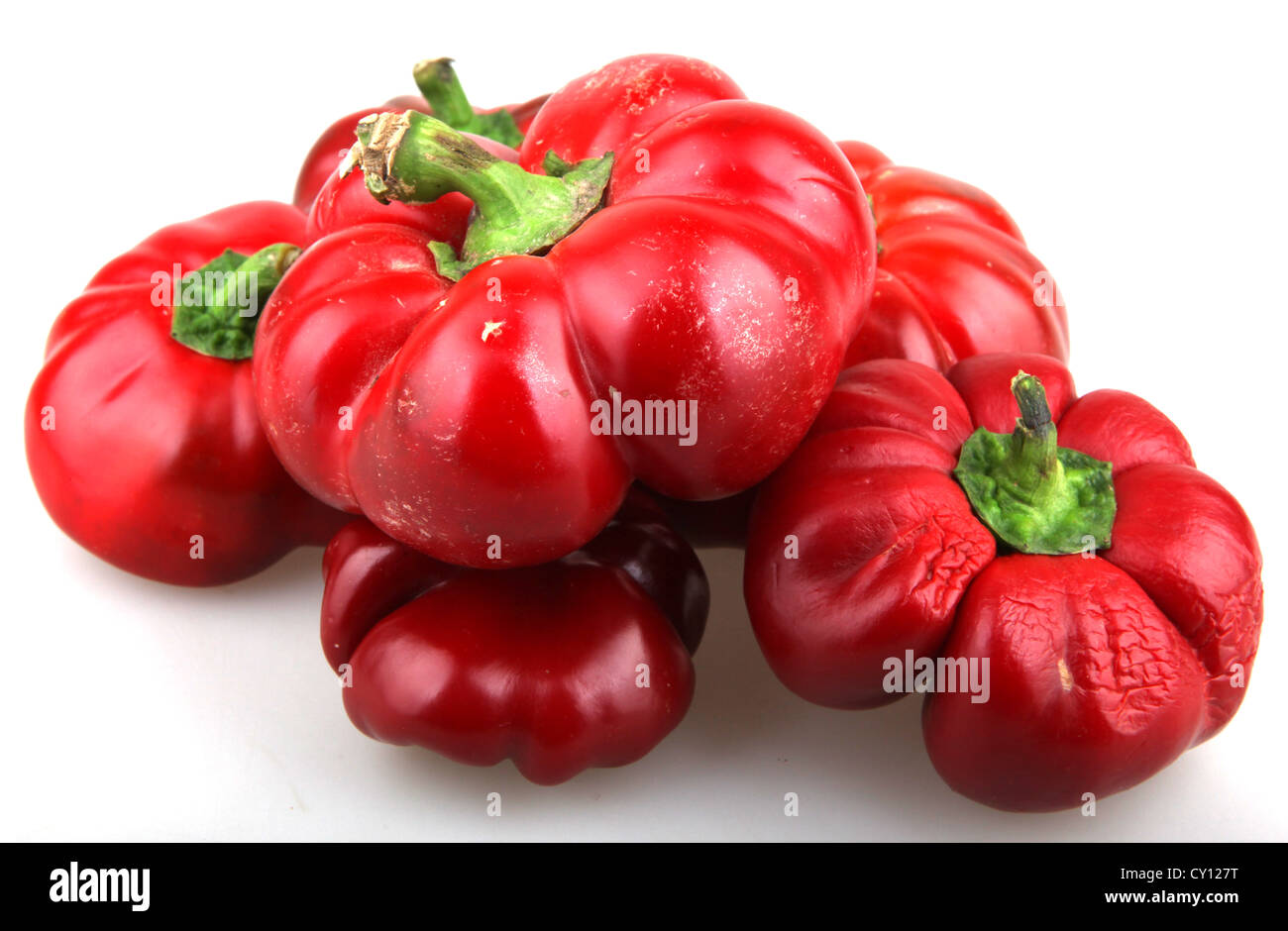 Red chilli peppers Stock Photo - Alamy