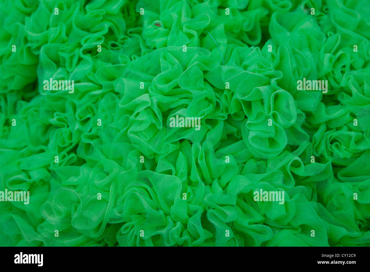 green texture net fabric background Stock Photo - Alamy