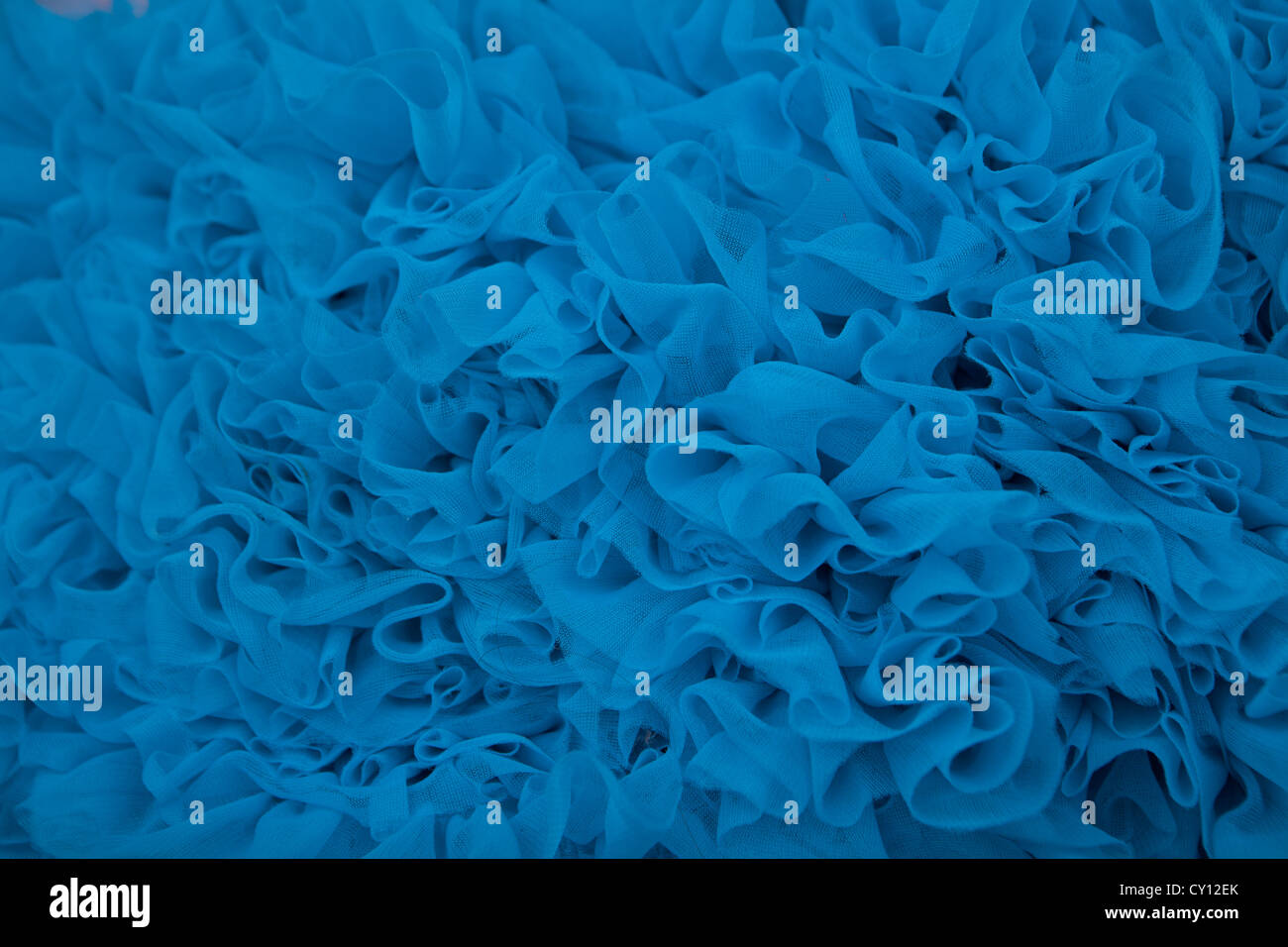 blue textured net fabric background Stock Photo - Alamy