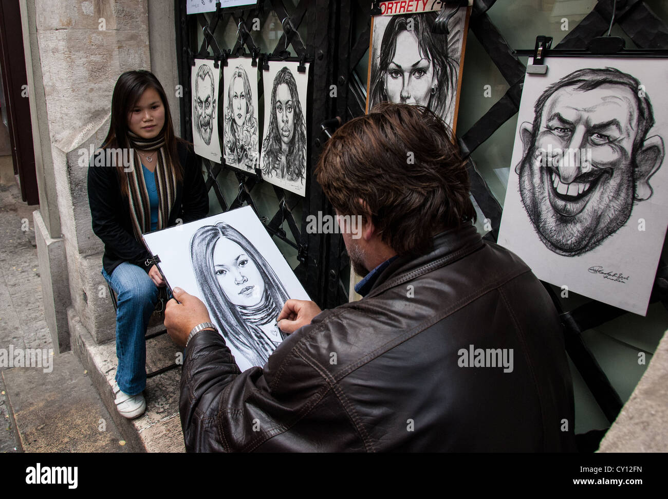 humoristic drawing hi-res stock photography and images - Alamy