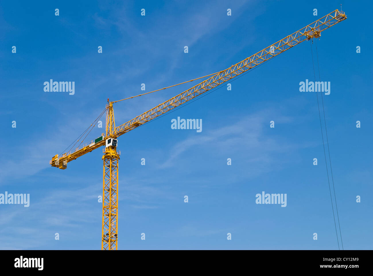 Construction site america crane hi-res stock photography and images - Alamy