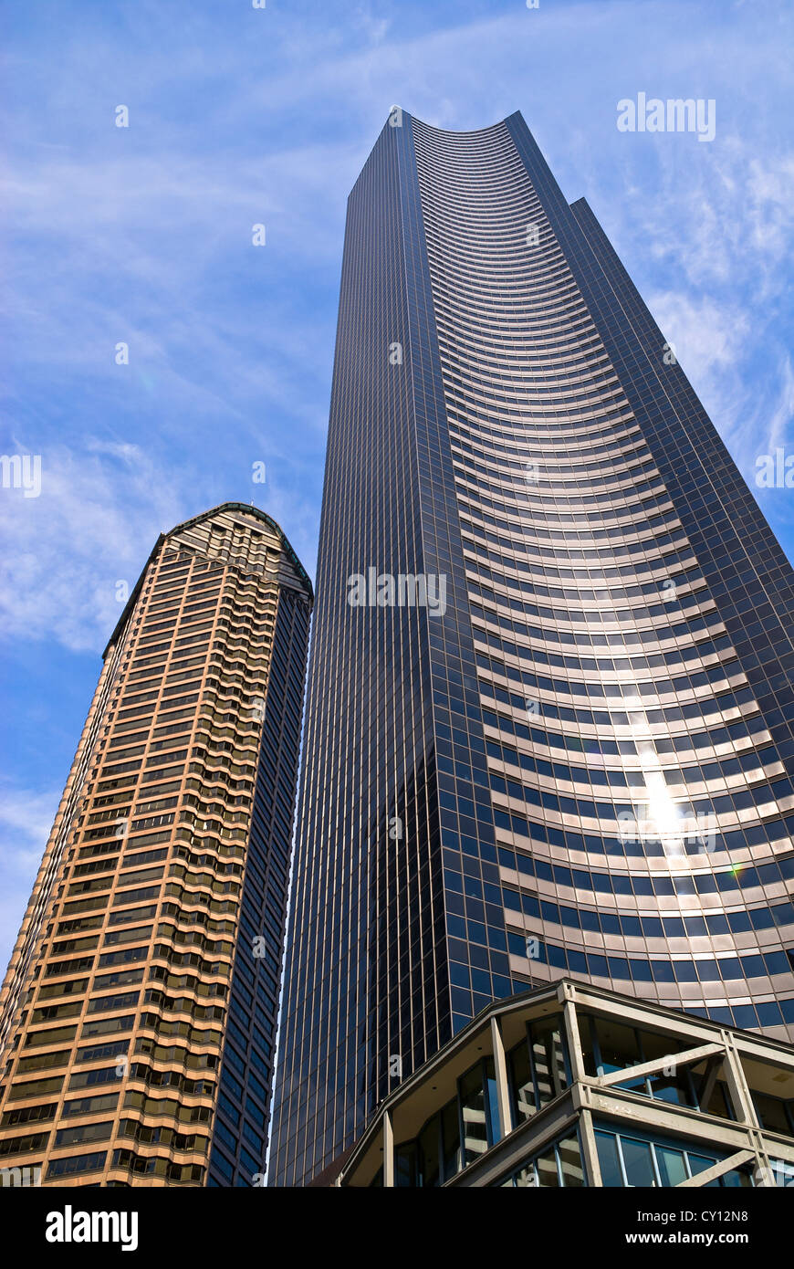 Columbia center building hi-res stock photography and images - Alamy