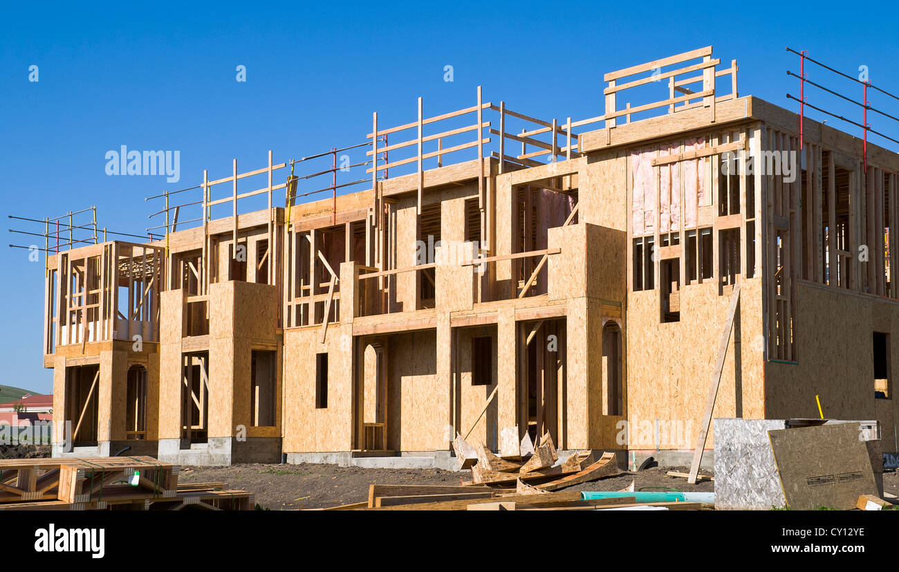 New House Construction Stock Photo - Alamy