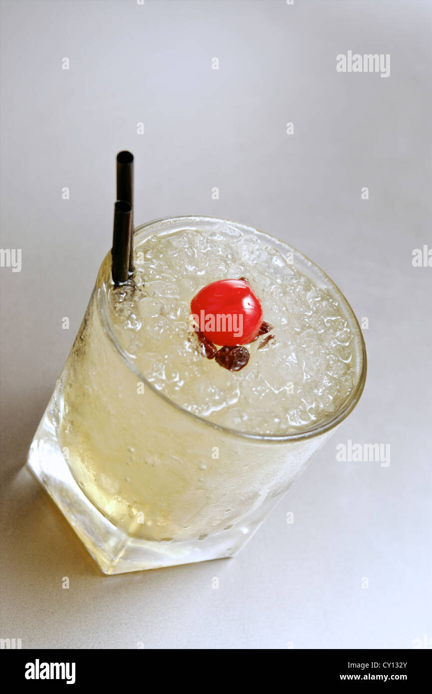 Short glass cocktail Stock Photo - Alamy