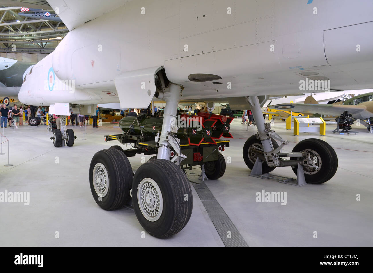 TSR-2 in RAF markings on display at Duxford Airspace Stock Photo - Alamy
