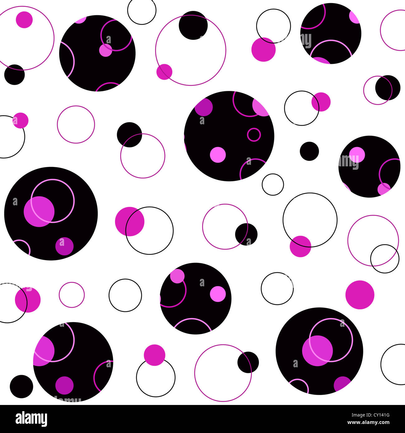 Seamless circle pattern Stock Photo - Alamy