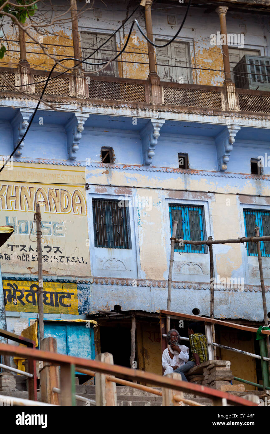 Typical Architecture in Varanasi, India Stock Photo - Alamy