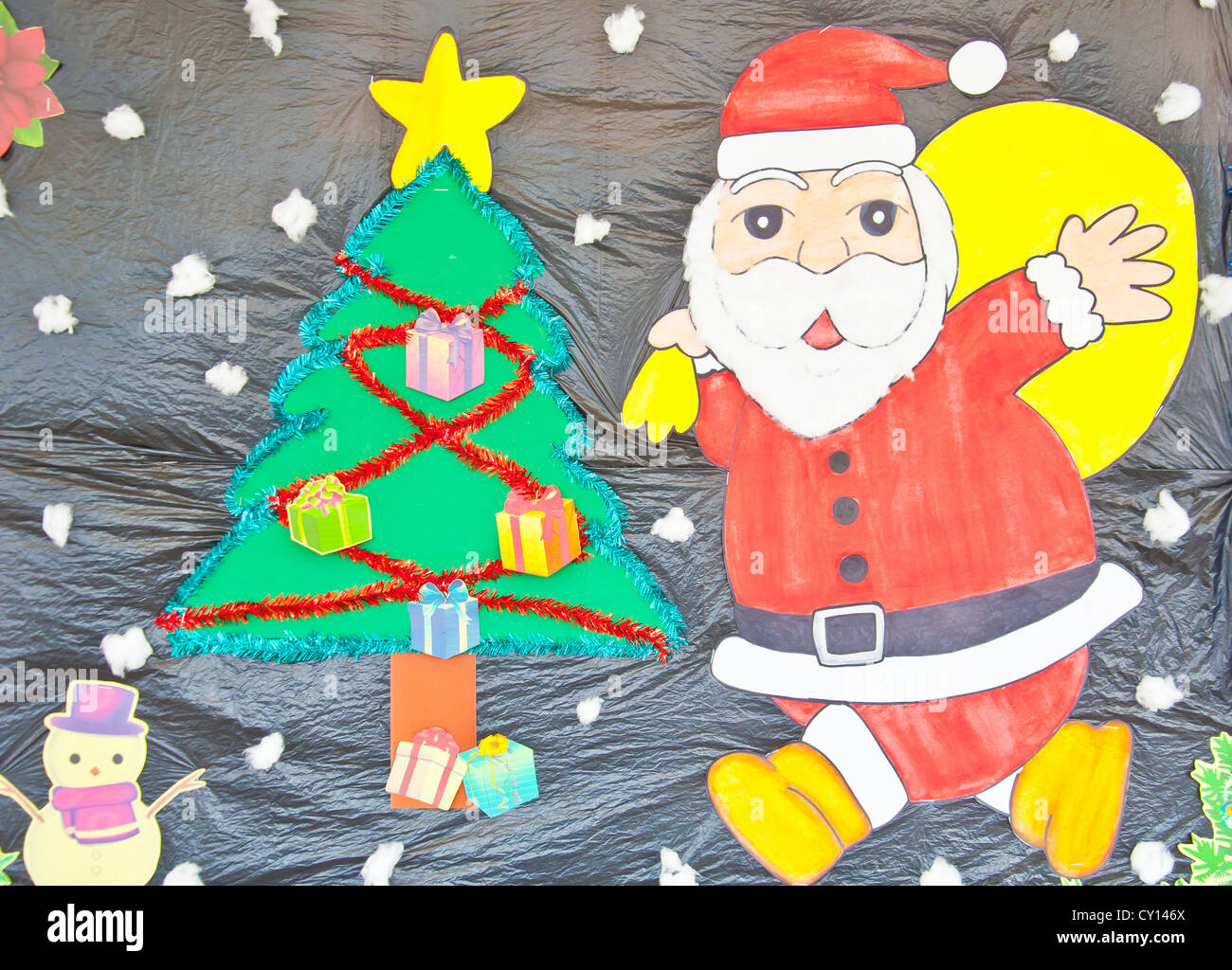 Cartoon santa clause christmas hi-res stock photography and images - Alamy