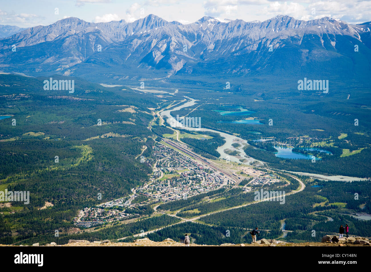 Jasper town view hi-res stock photography and images - Alamy
