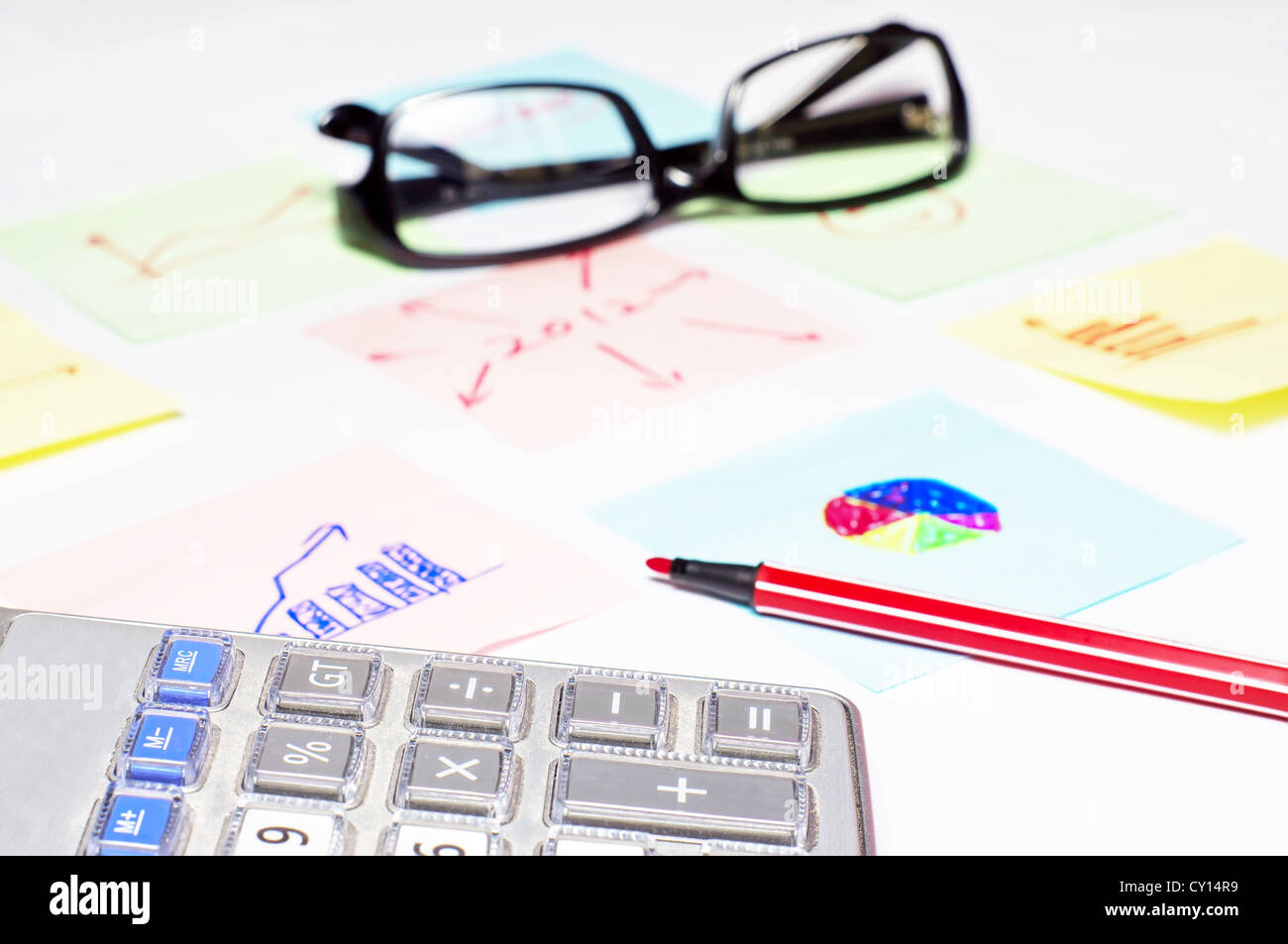 Data analysis pie chart hi-res stock photography and images - Alamy