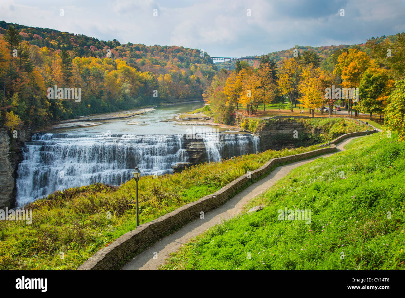 Letchworth state park hi-res stock photography and images - Alamy