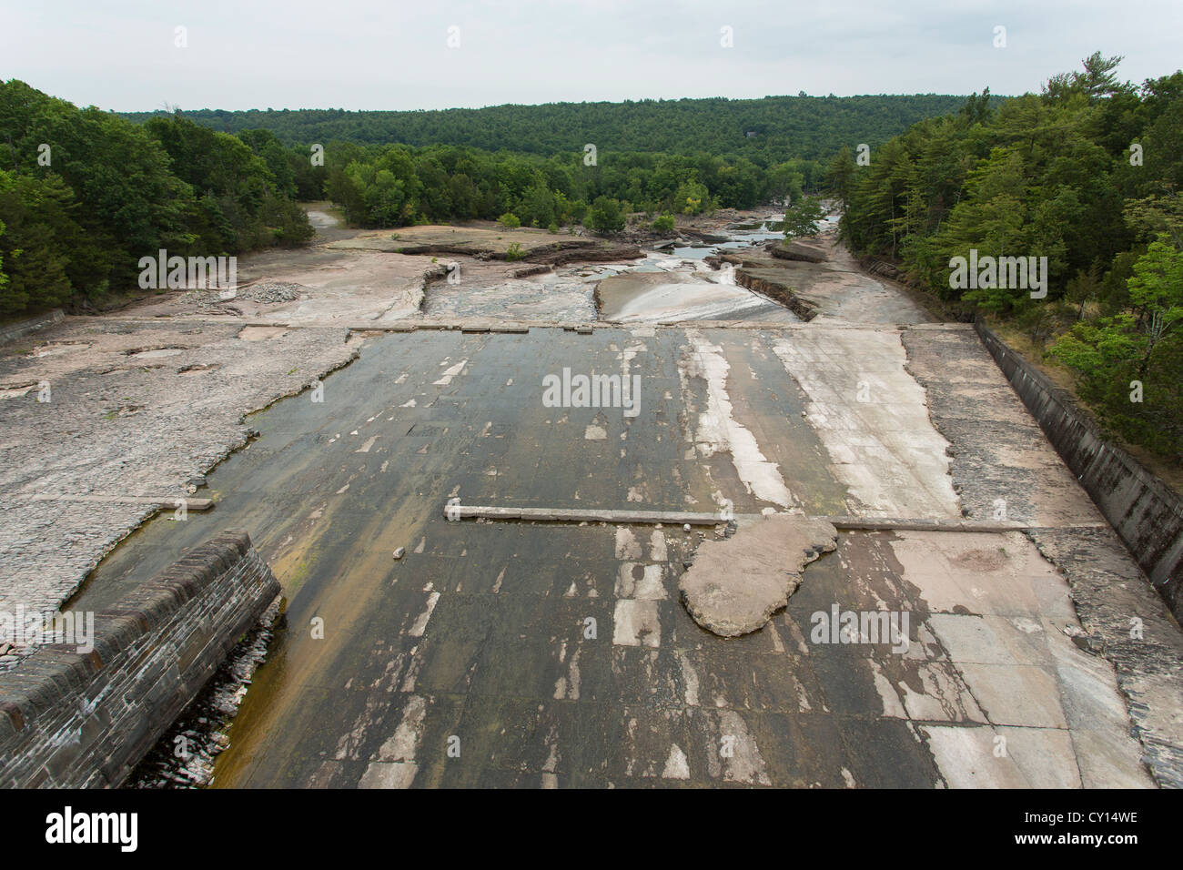 Olivebridge Dam Ashokan Reservoir Catskill Watershed, New York Stock ...