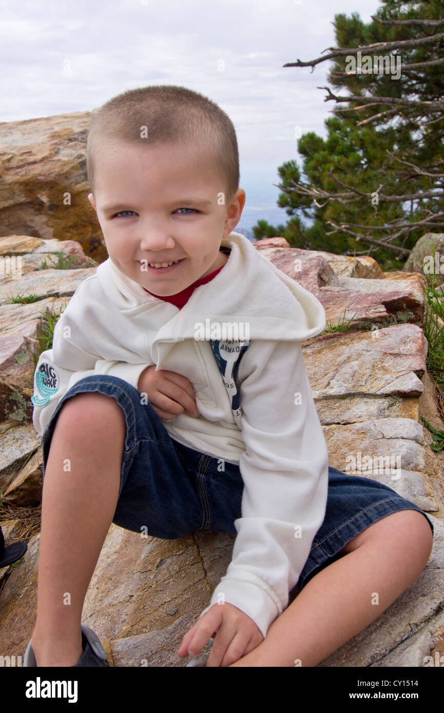 Boy with dimples hi-res stock photography and images - Alamy