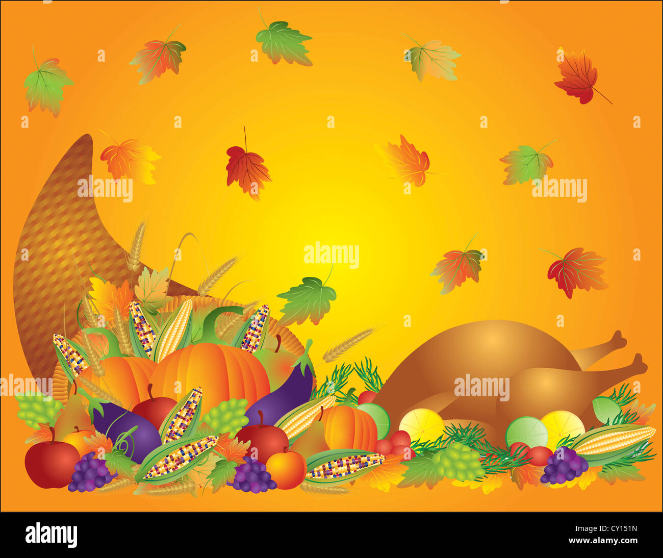 Overflowing cornucopia hi-res stock photography and images - Alamy