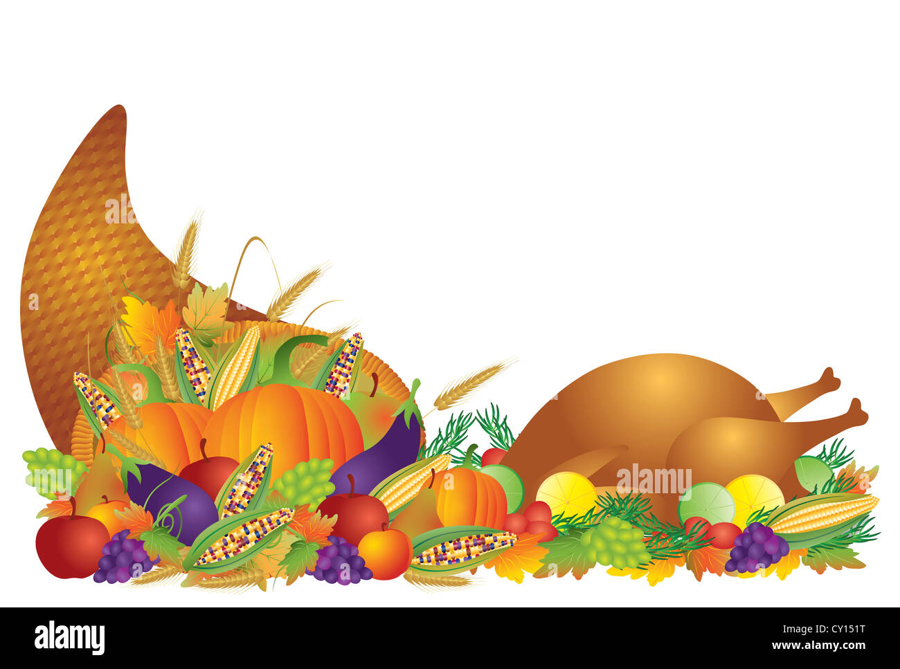 Overflowing cornucopia hi-res stock photography and images - Alamy