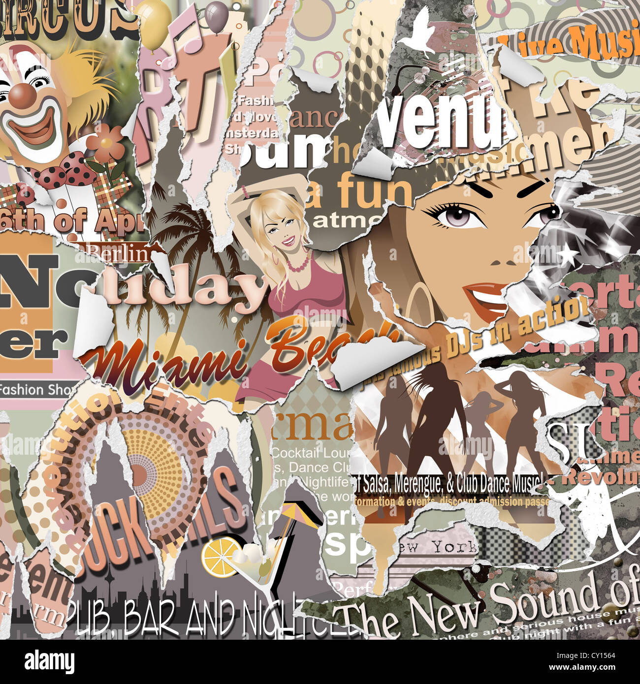 Ripped posters torn poster hi-res stock photography and images - Alamy