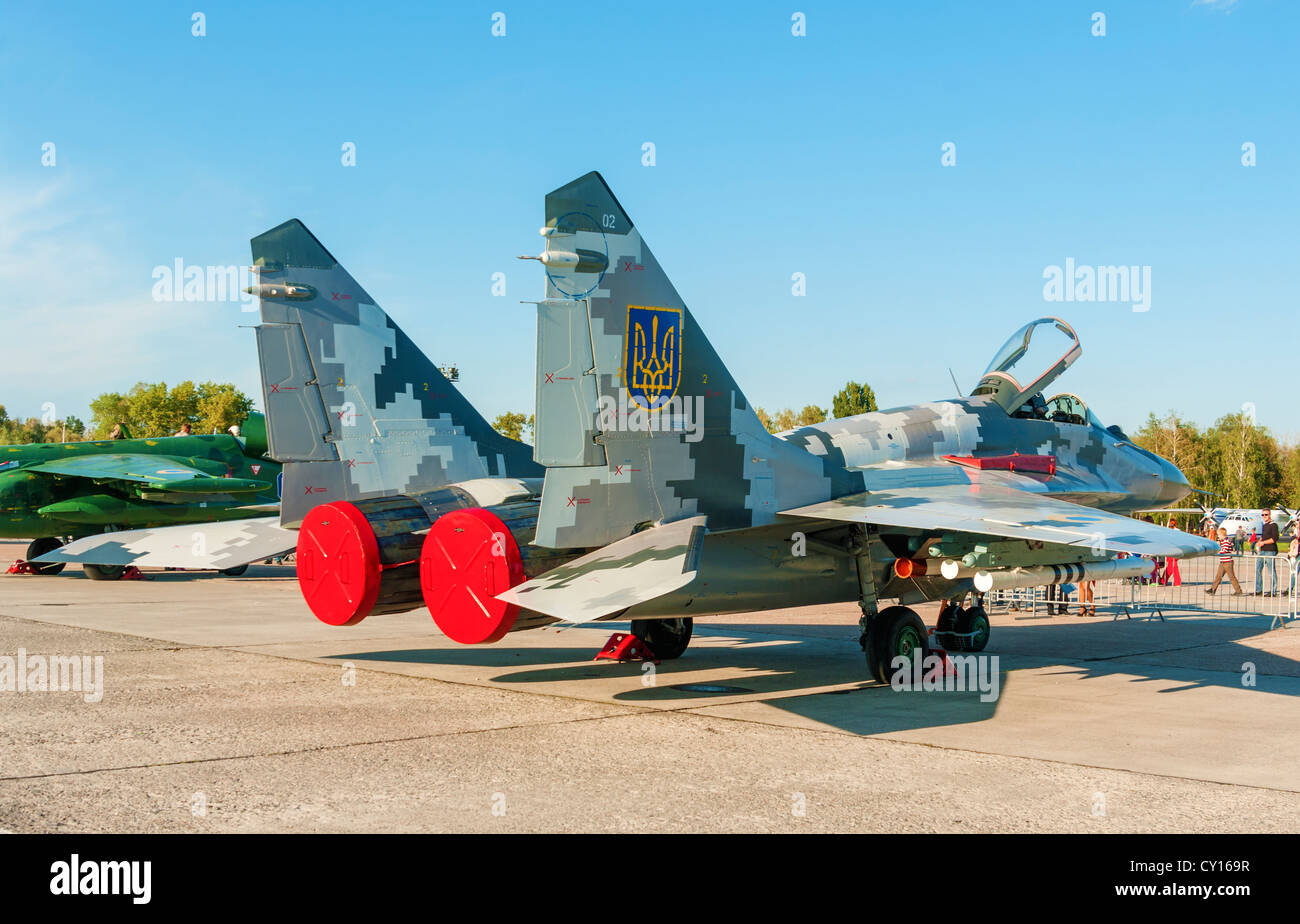 Mikoyan mig 29 fighter cockpit hi-res stock photography and images - Alamy