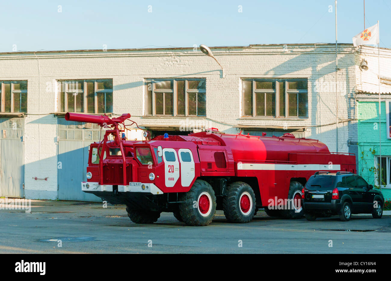 MAZ-543 8x8 fire truck Stock Photo: 51043696 - Alamy