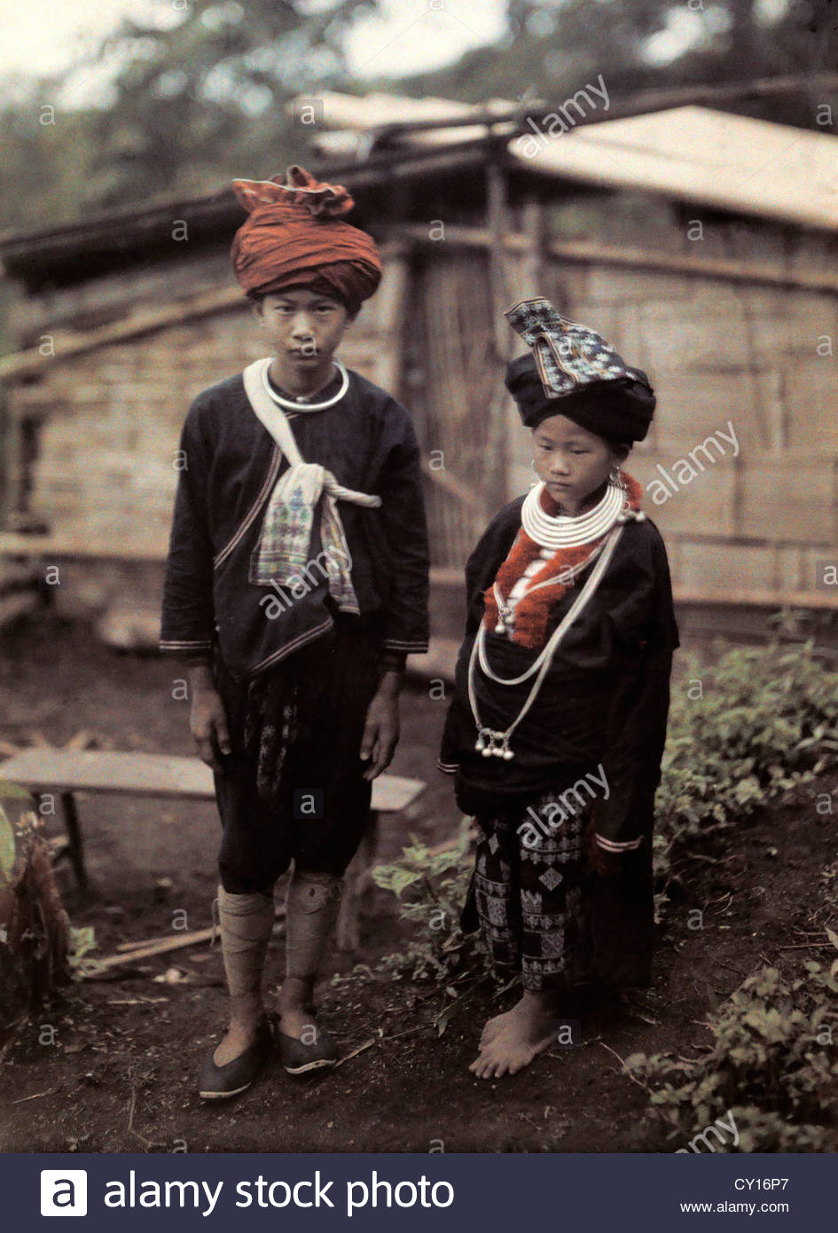 Traditional Yao Clothes Stock Photos & Traditional Yao Clothes Stock ...