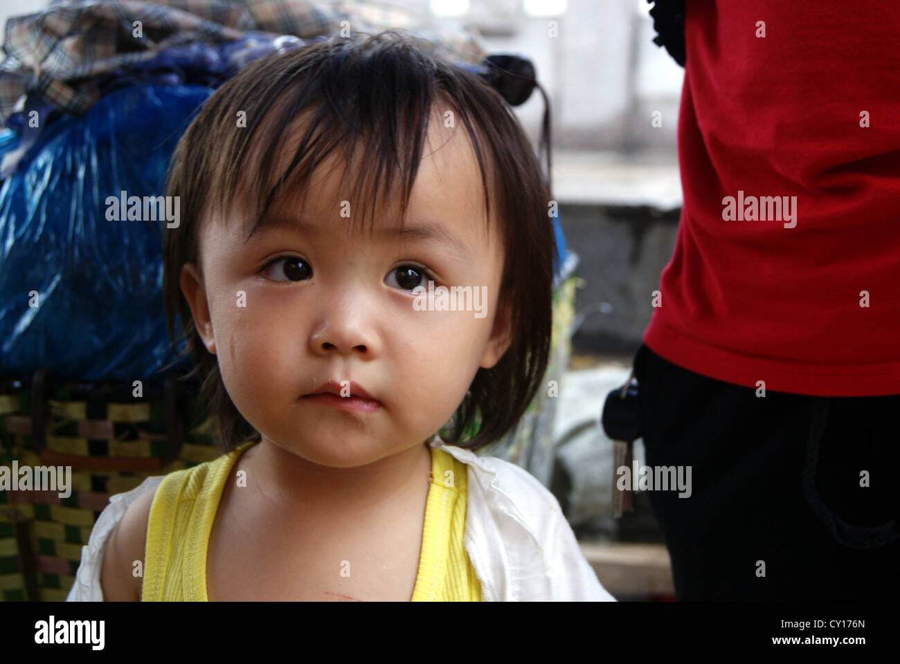 The little girl in China Stock Photo - Alamy