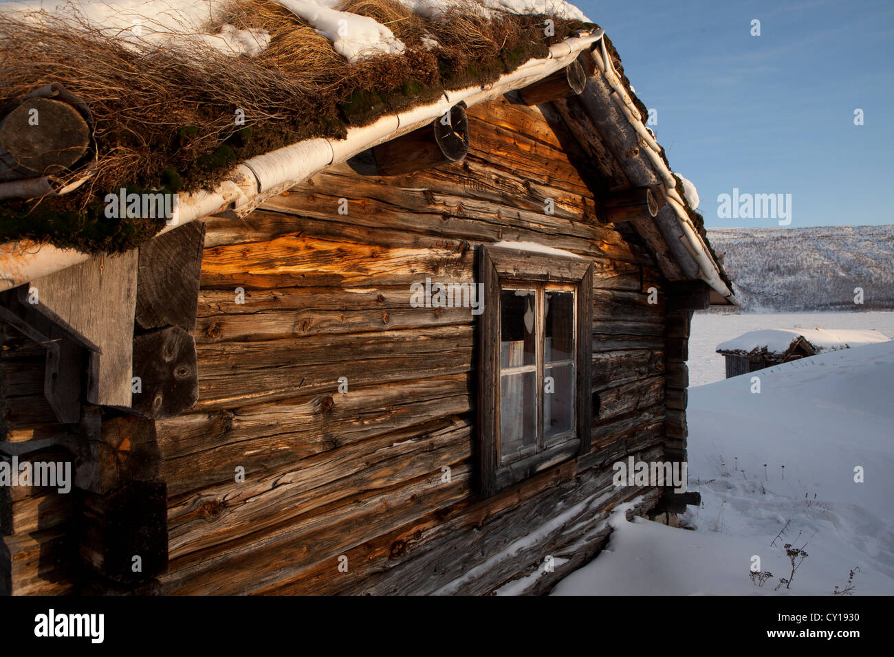logcabin in Finland Stock Photo - Alamy