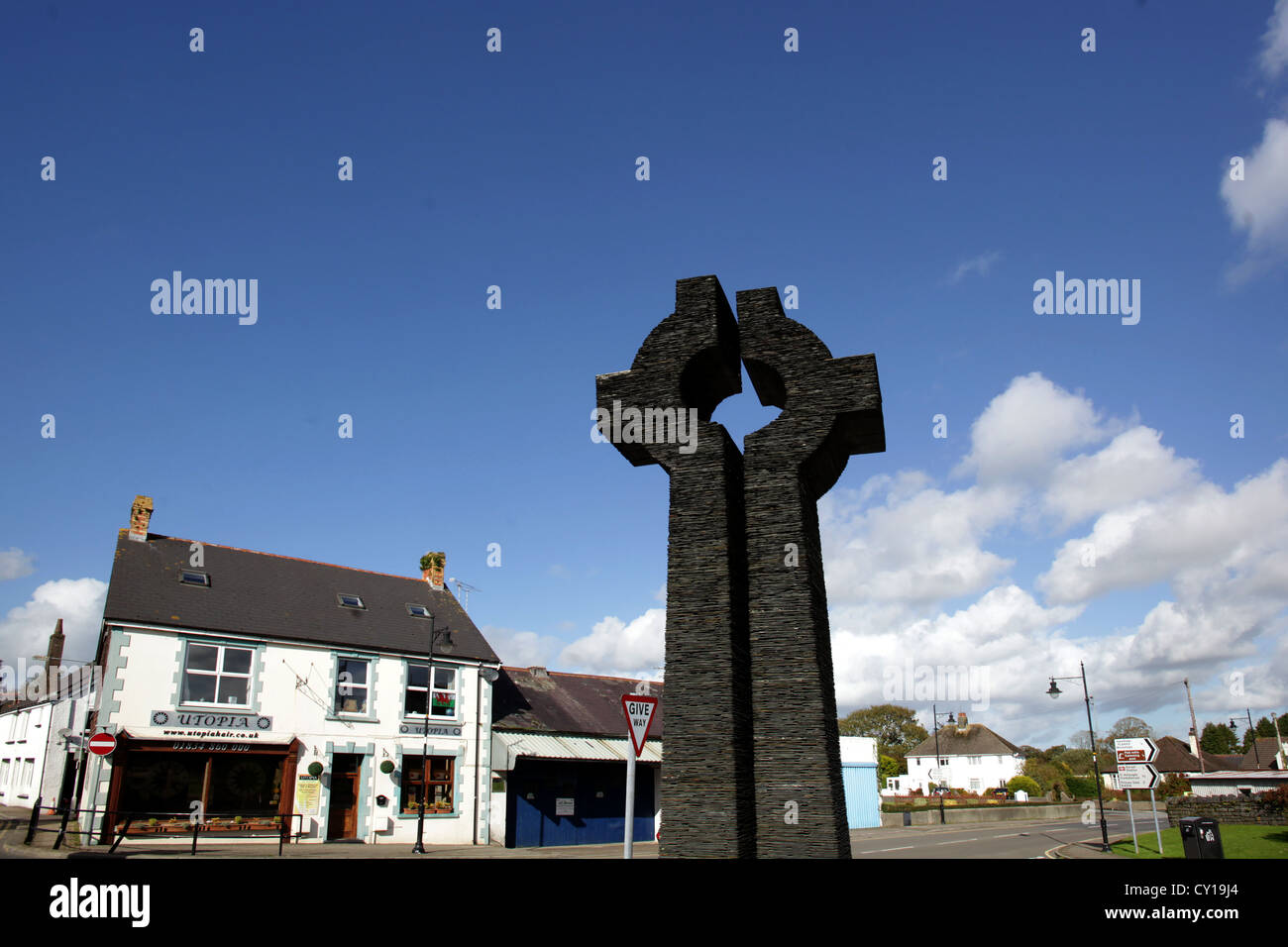The cross of wales hi-res stock photography and images - Alamy