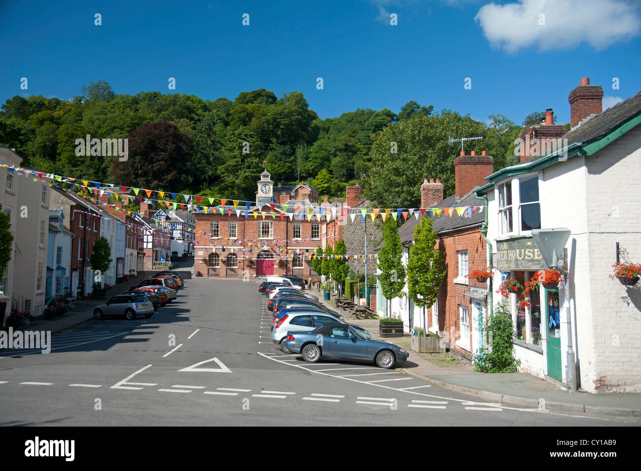 English welsh border village hi-res stock photography and images - Alamy
