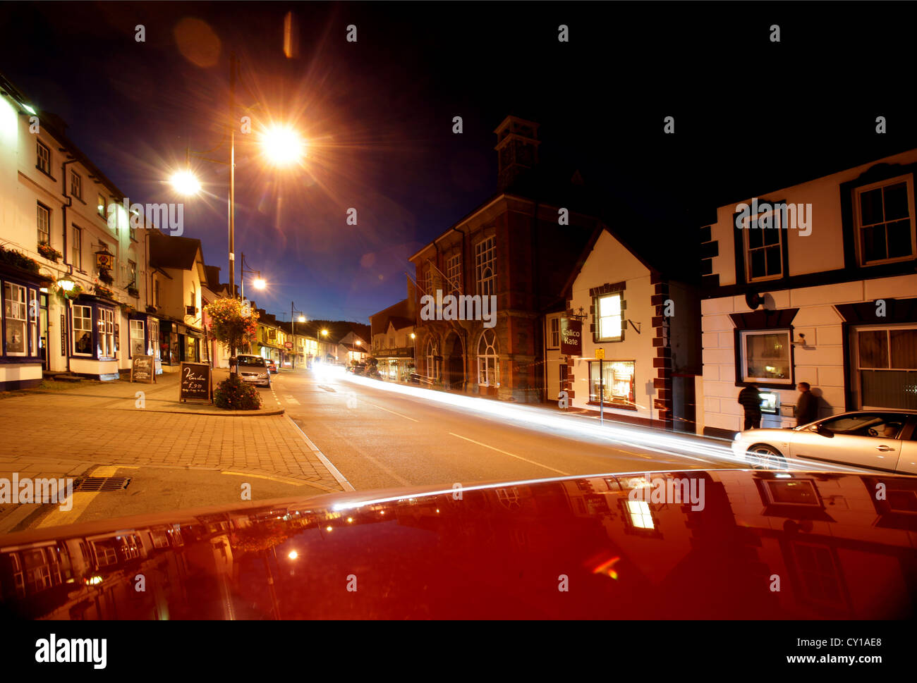 Lampeter, Powys, Wales Stock Photo - Alamy