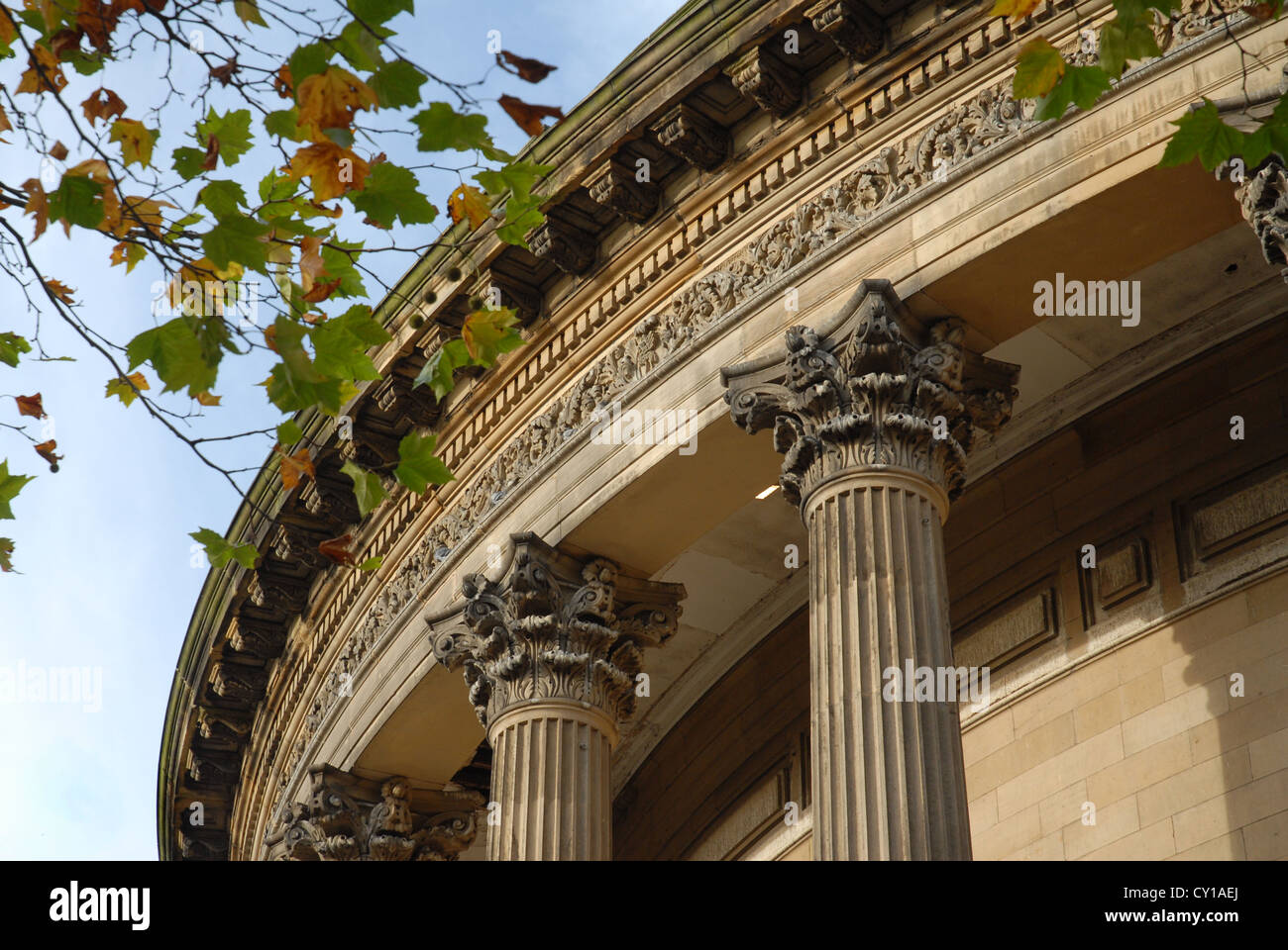 Neo classical architectural Corinthian column detail Stock Photo - Alamy