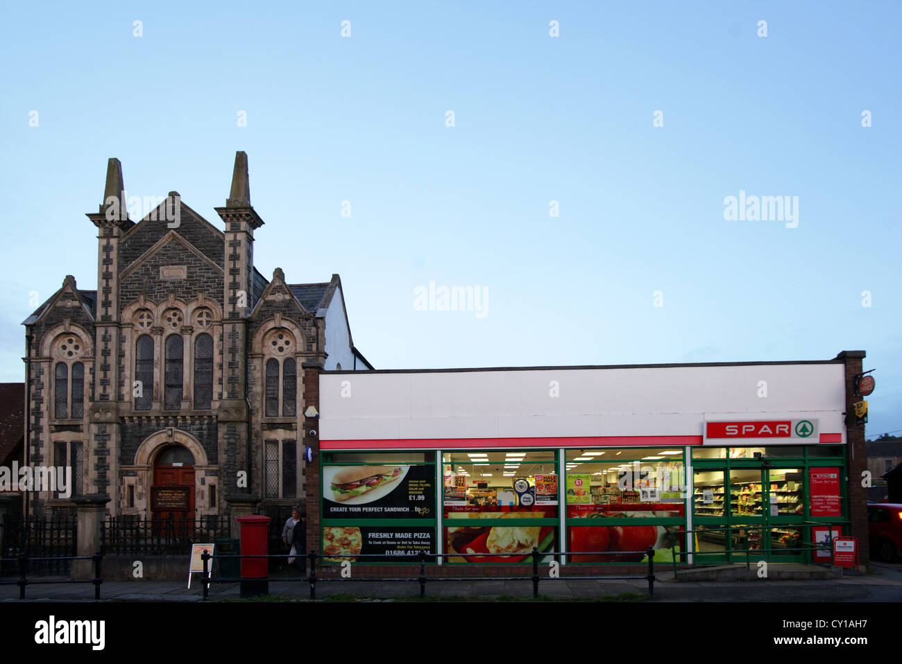 Llanidloes, Powys Wales Stock Photo - Alamy