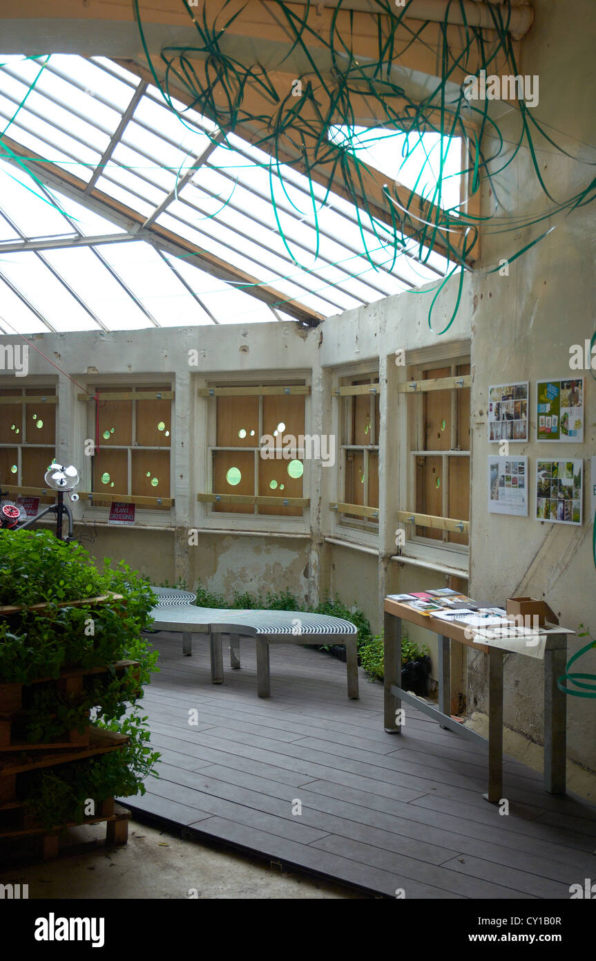 Garden of Disorientation, Pop up Bar part of the Chelsea Fringe in ...