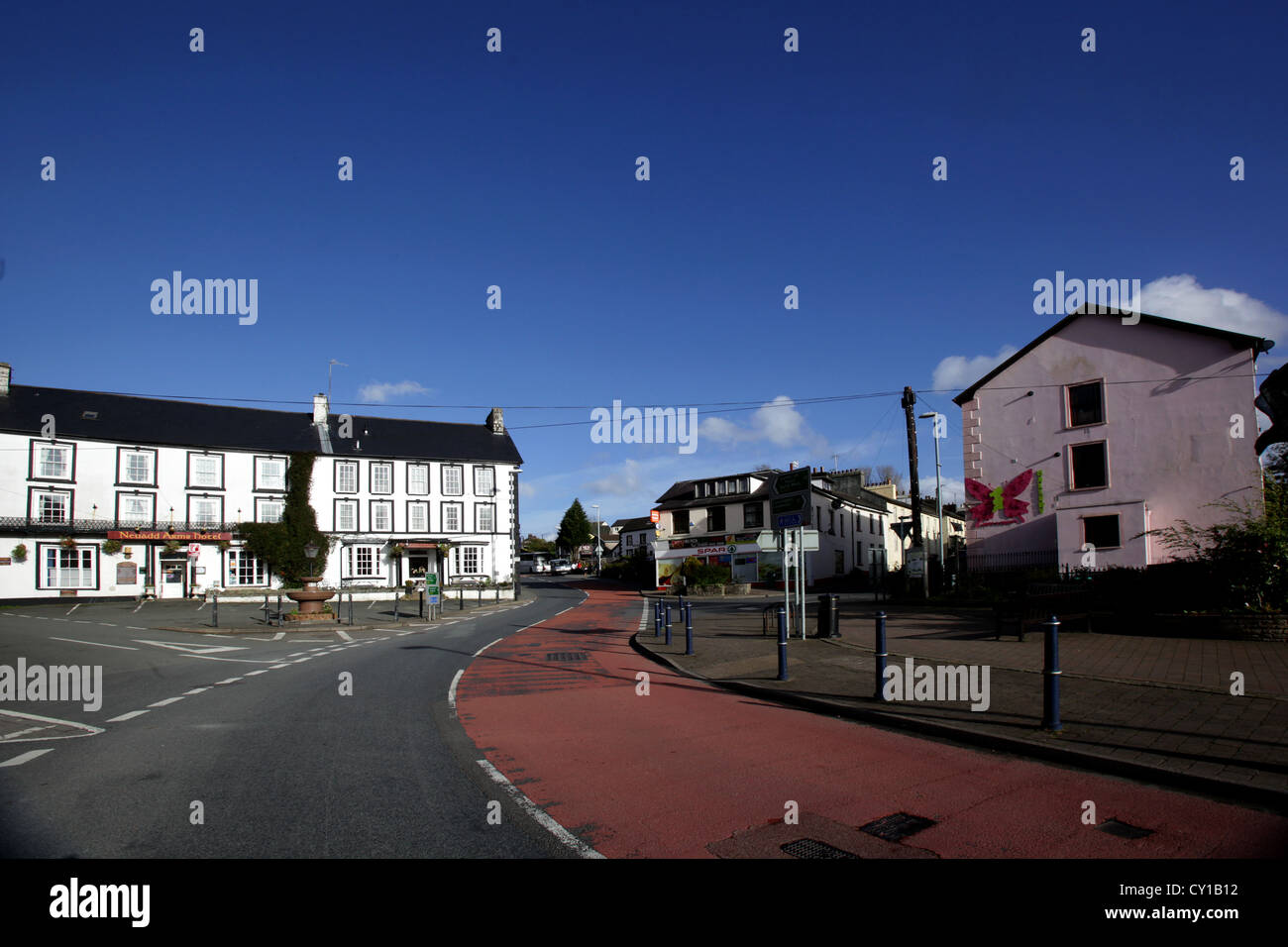 Llanwrtyd wells spa town mid wales hi-res stock photography and images ...