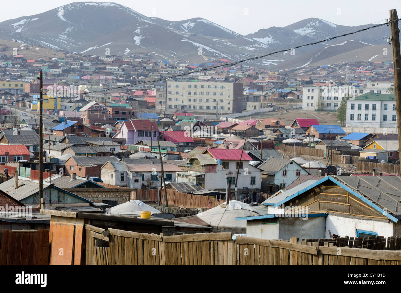 Building mongolian ger hi-res stock photography and images - Alamy