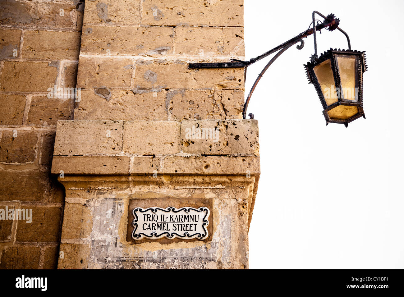 Sign with lamp hi-res stock photography and images - Alamy