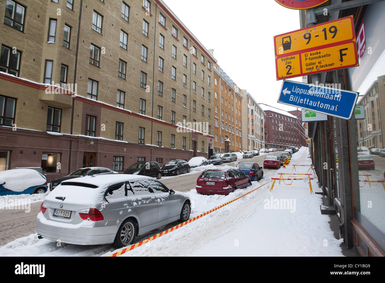 Winter in Helsinki Stock Photo - Alamy