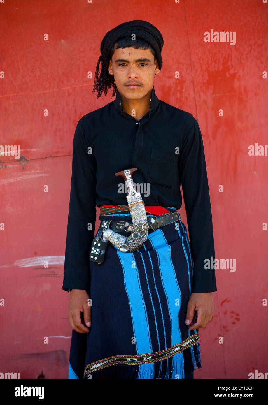 Awad Hassan, Flower Man From Asir, Saudi Arabia Stock Photo - Alamy