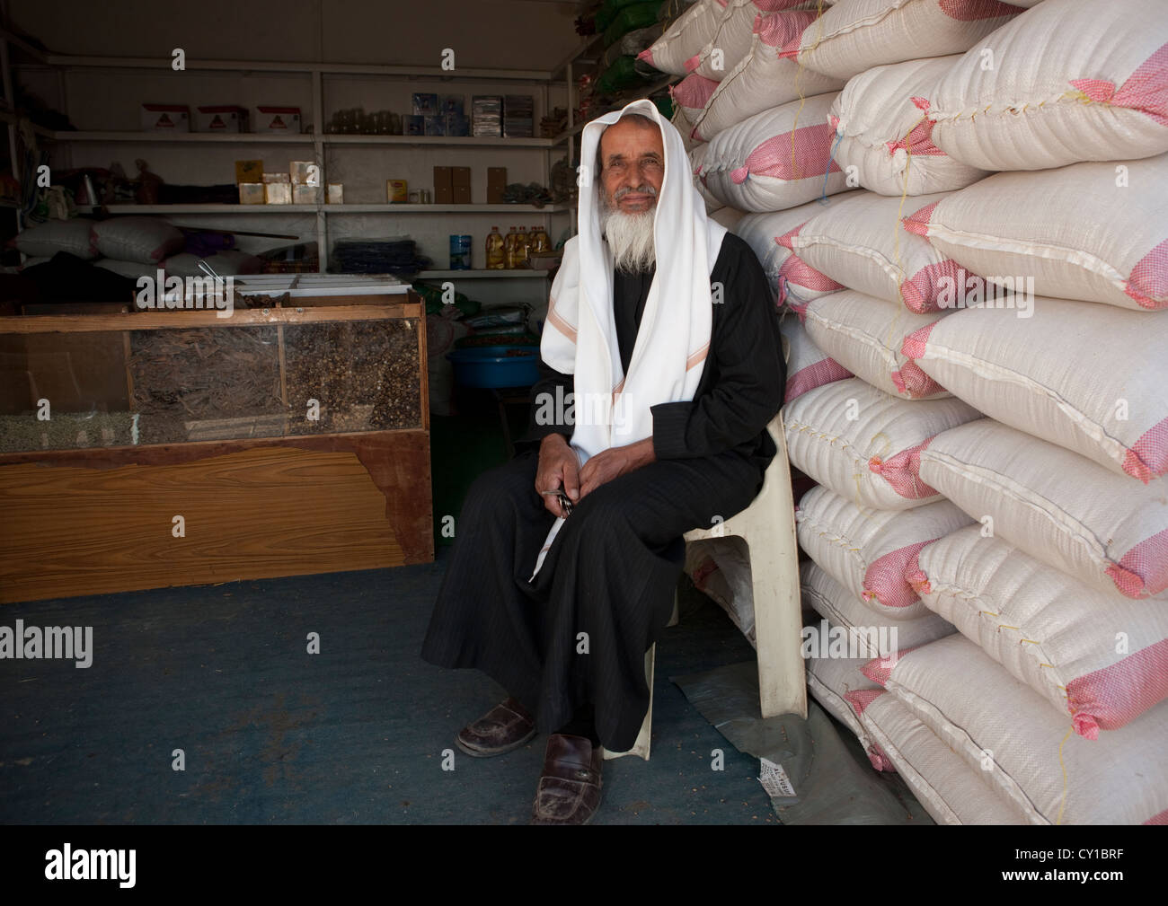 Beduin In Sakakah Desert, Saudi Arabia Stock Photo - Alamy