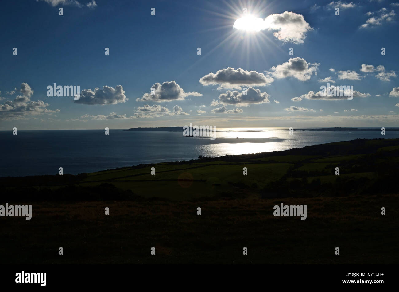 Sunray in the Sky Stock Photo - Alamy