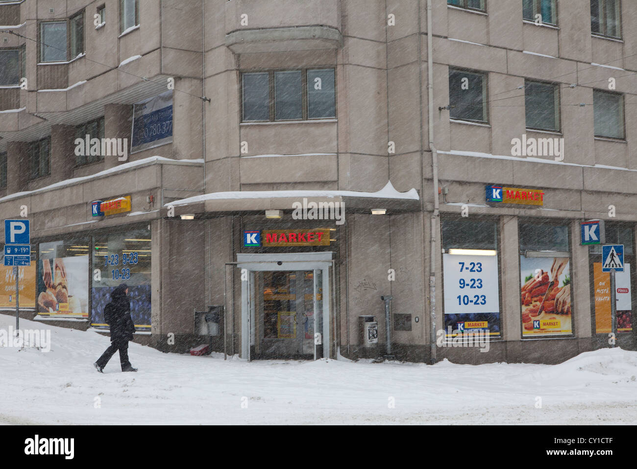 shop in helsinki Stock Photo - Alamy