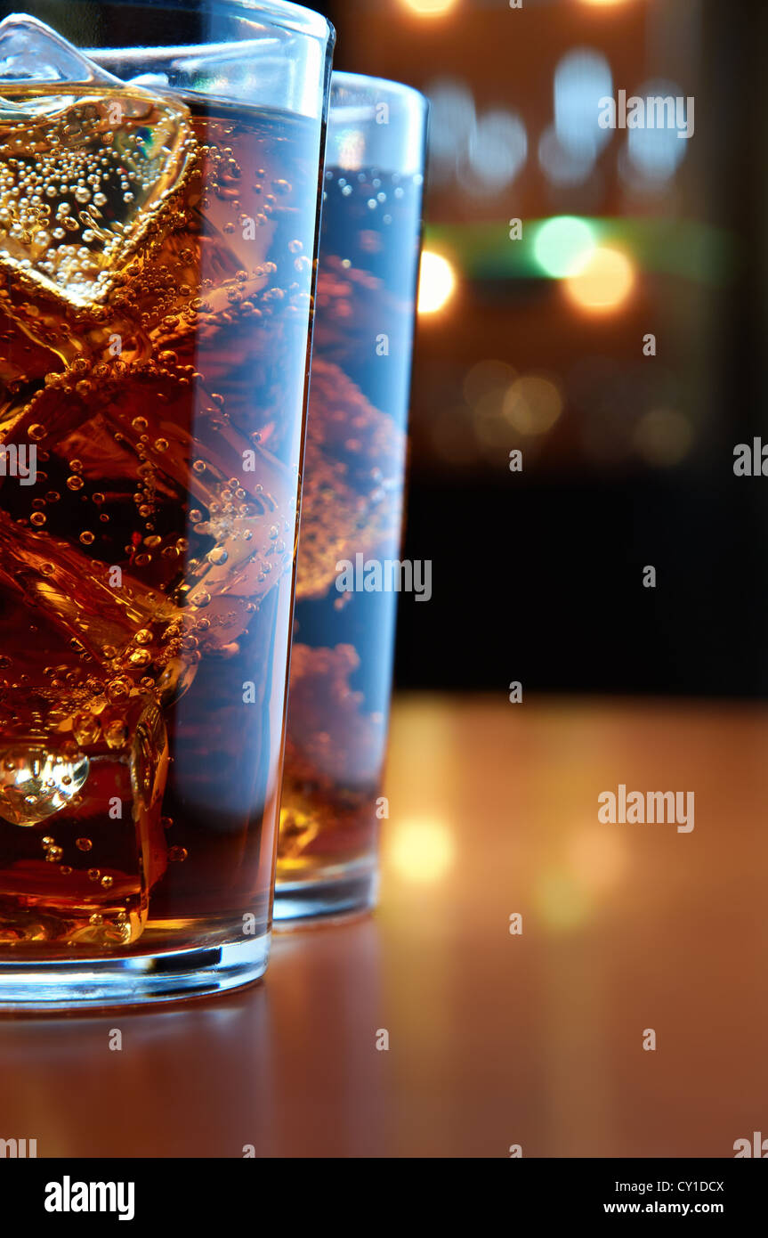 Cola in glass hi-res stock photography and images - Alamy