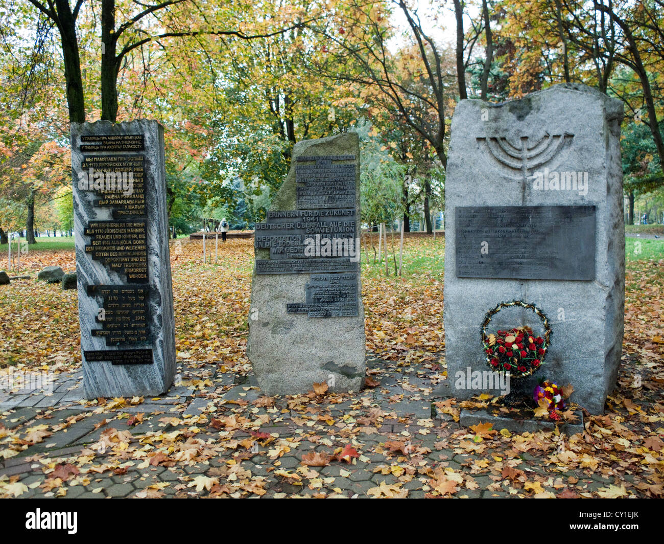 Holocaust memorial in minsk belarus hi-res stock photography and images ...