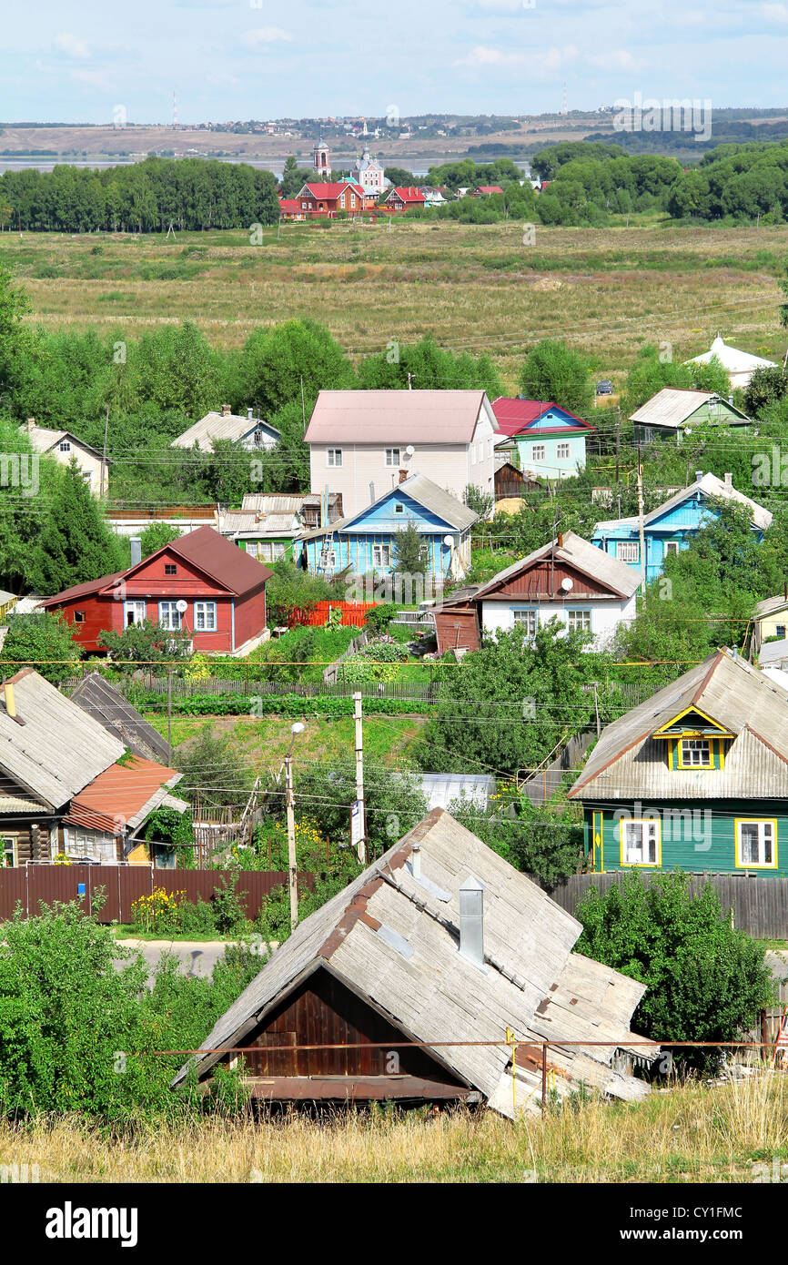 Small rural village farms hi-res stock photography and images - Alamy