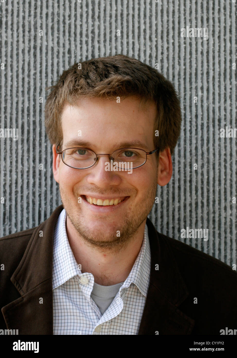 John Green, writer Stock Photo - Alamy