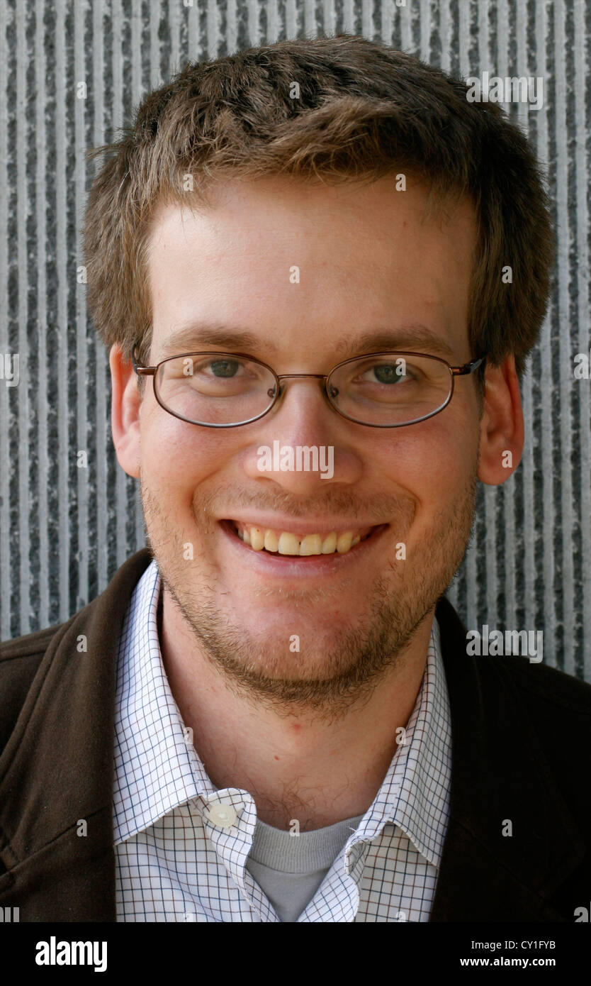 John Green, writer Stock Photo - Alamy