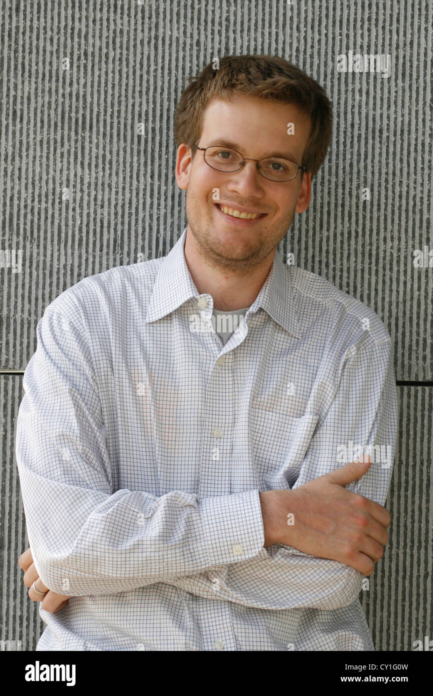 John Green, writer Stock Photo - Alamy