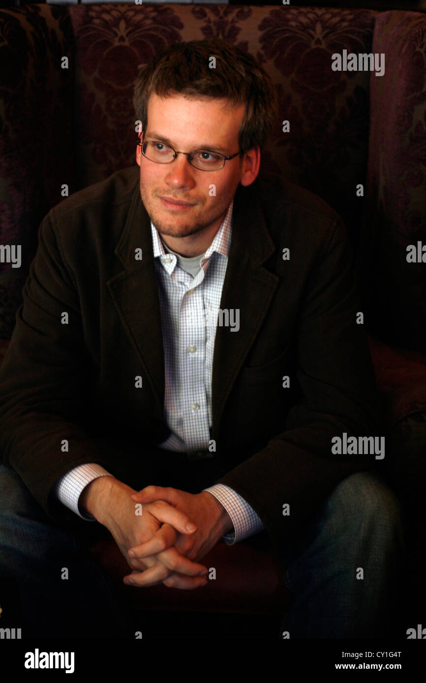 John Green, writer Stock Photo - Alamy