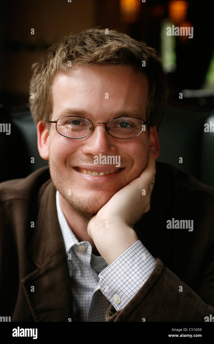 John Green, writer Stock Photo - Alamy