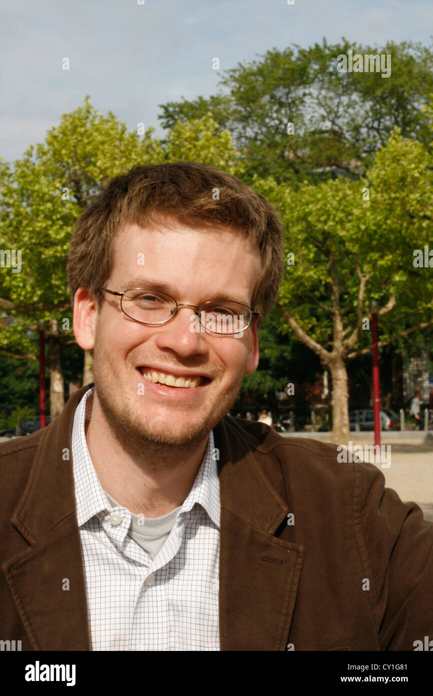 John Green, writer Stock Photo - Alamy